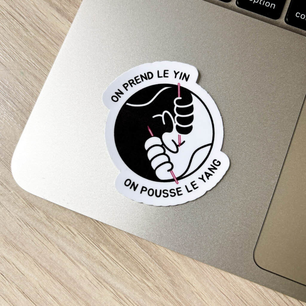 Stickers - Yin yang - Atoile